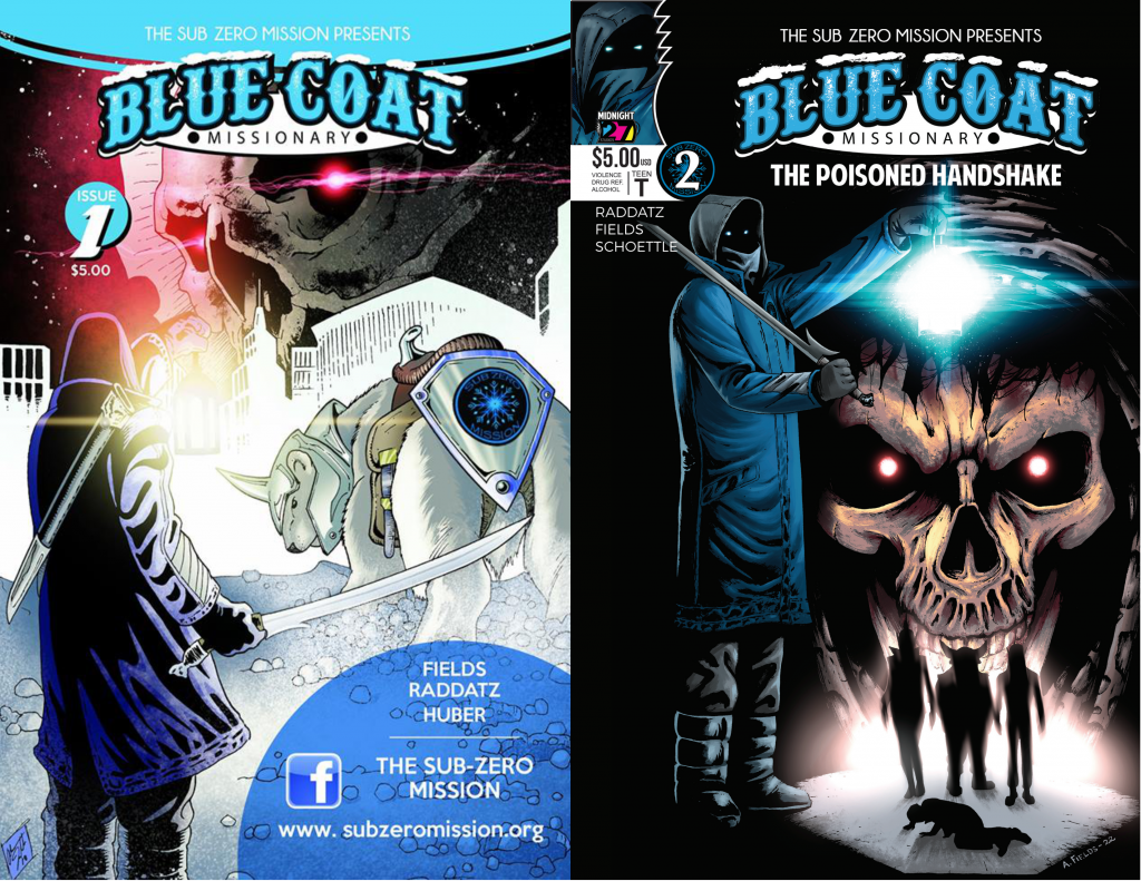 Graphic Novel: Blue Coat Missionary Issues 1 & 2 – Sub Zero Mission
