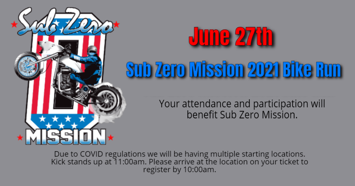 Annual Bike Run - Sub Zero Mission