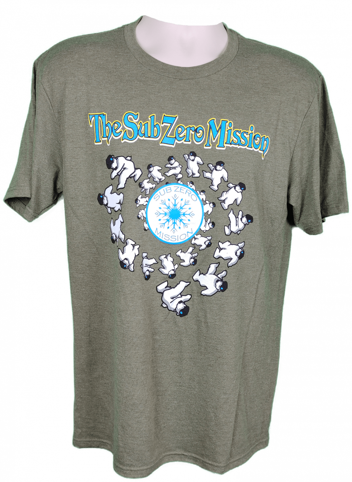 SZM Major Shivers Dance Spiral T-Shirts - Sub Zero Mission