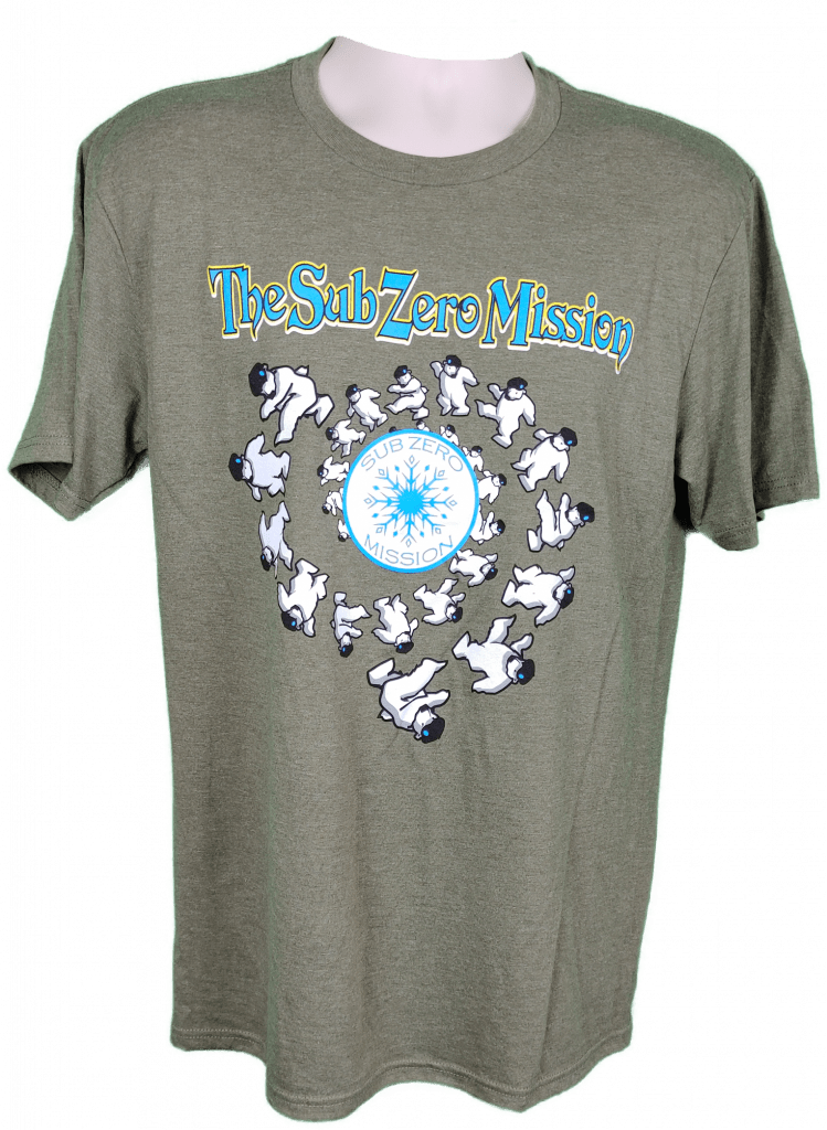 SZM Major Shivers Dance Spiral T-Shirts - Sub Zero Mission