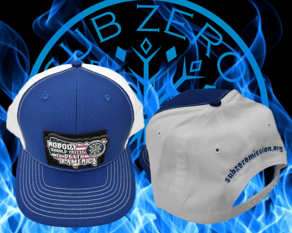 SZM White Stitching & Blue Patch Panel Ball Cap – Sub Zero Mission