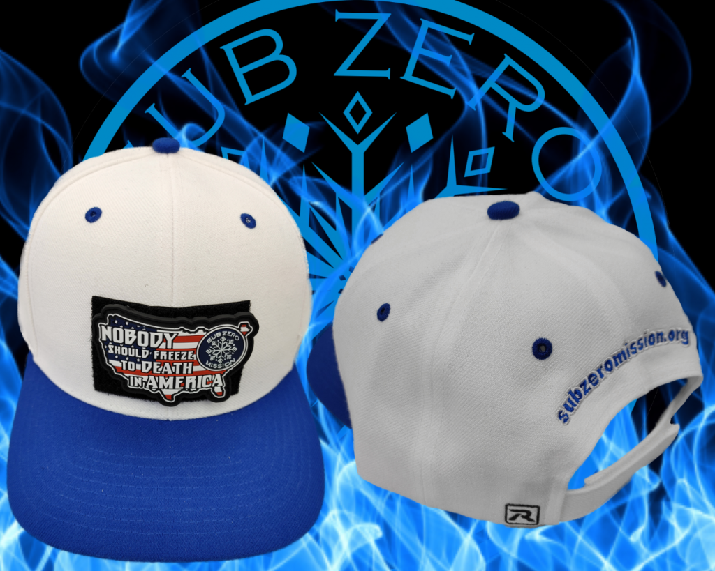 SZM White & Blue Patch Panel Ball Cap – Sub Zero Mission