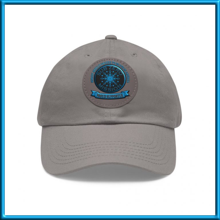 SZM Proud Supporter Hat with Leather Patch – Sub Zero Mission